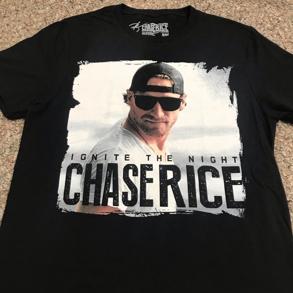 Gildan | Shirts | 4 Chase Rice Artist Ignite The Night High Quality 214 ...